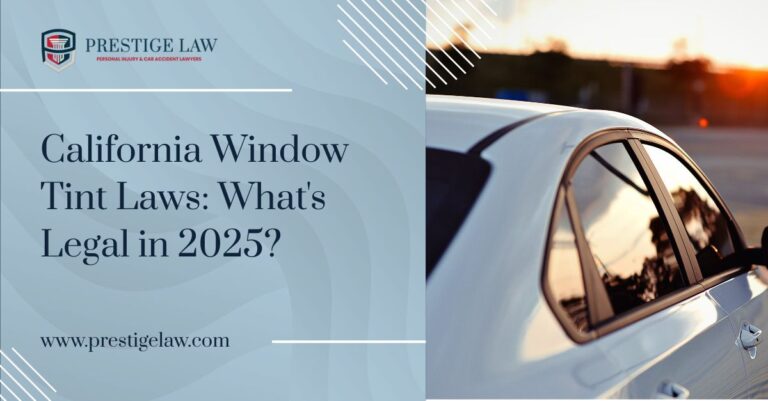 California Window Tint Laws 2025: What’s Legal Now
