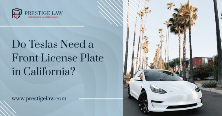 Do Teslas Need Front Plates in California? Legal Guide